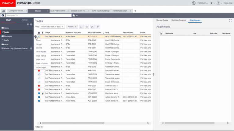 Primavera Unifier | Grid Group